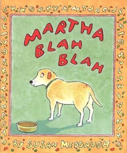 Pre-Owned Martha Blah Speaks Hardcover Susan Meddaugh - Walmart.com
