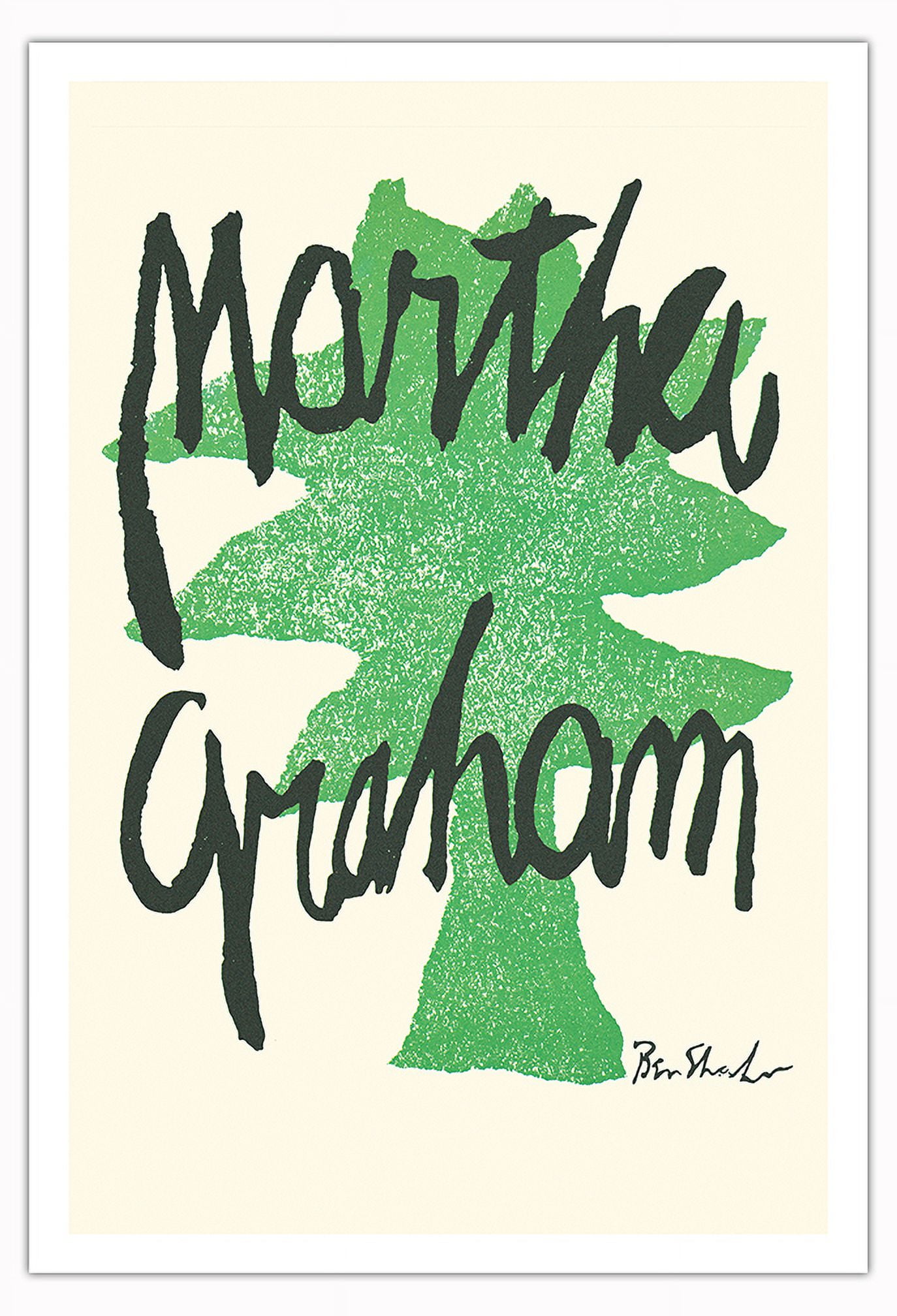 Martha Graham - American Modern Dancer and Choreographer - Vintage ...