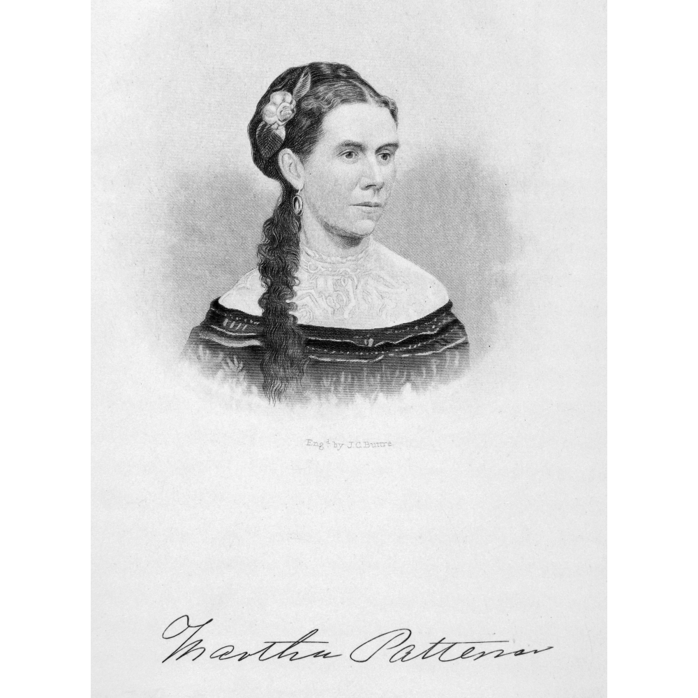 Martha Patterson N(1838-1901). Daughter Of President Andrew Johnson ...