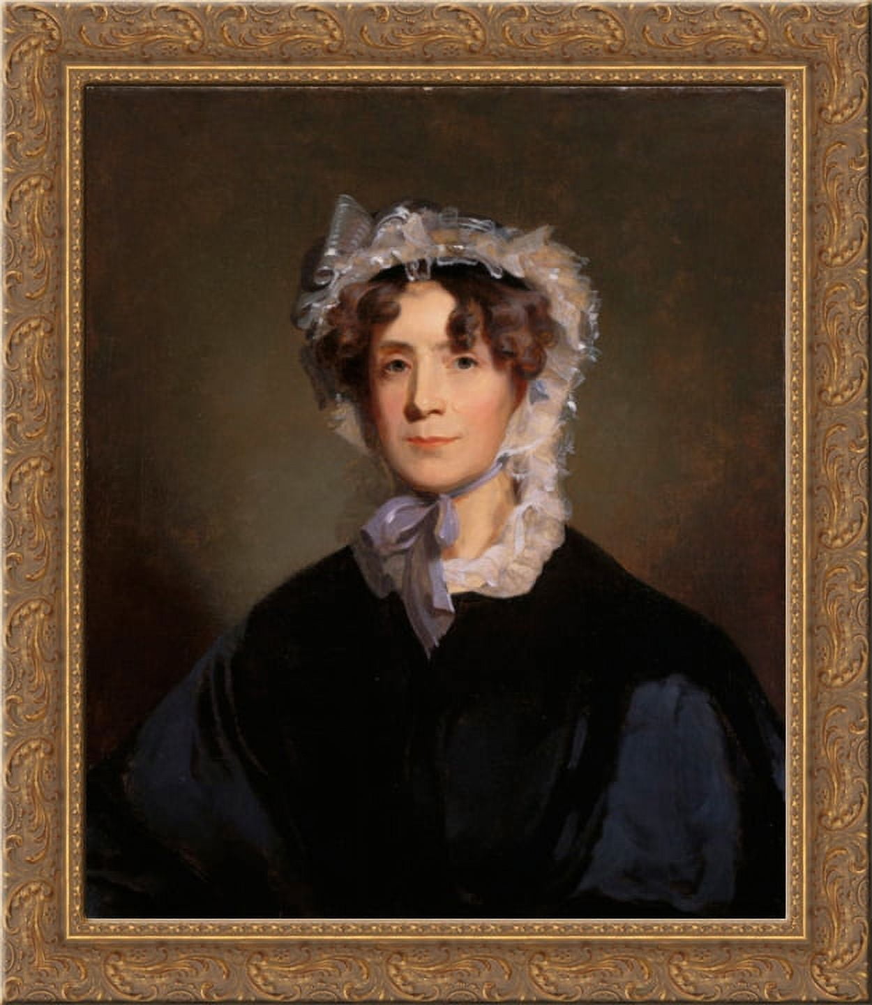Martha Randolph Jefferson 24x20 Gold Ornate Wood Framed Canvas Art by ...