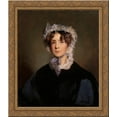 Martha Randolph Jefferson 24x20 Gold Ornate Wood Framed Canvas Art by ...