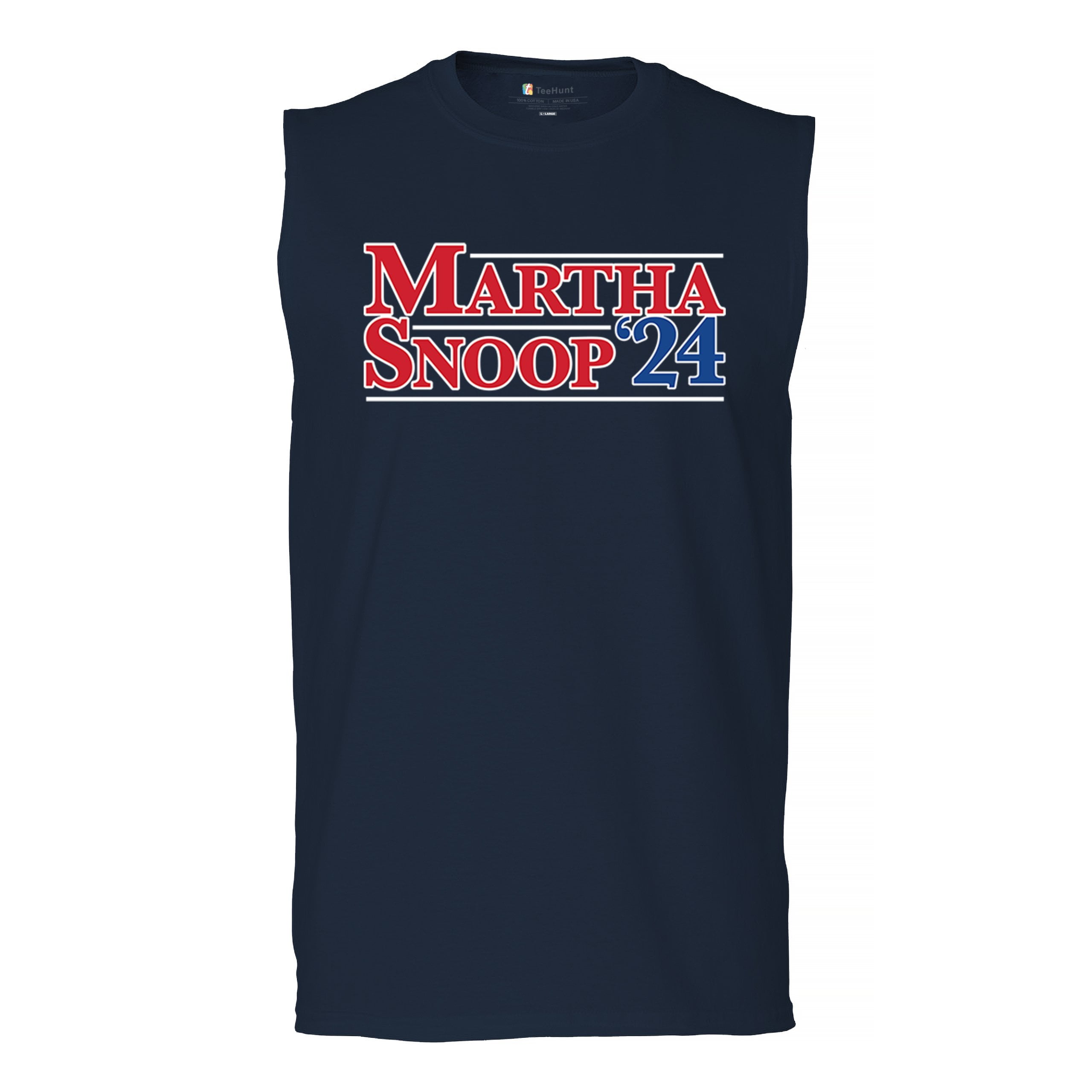 Martha Snoop 2024 for President Muscle Shirt Funny Election Humor Vote ...