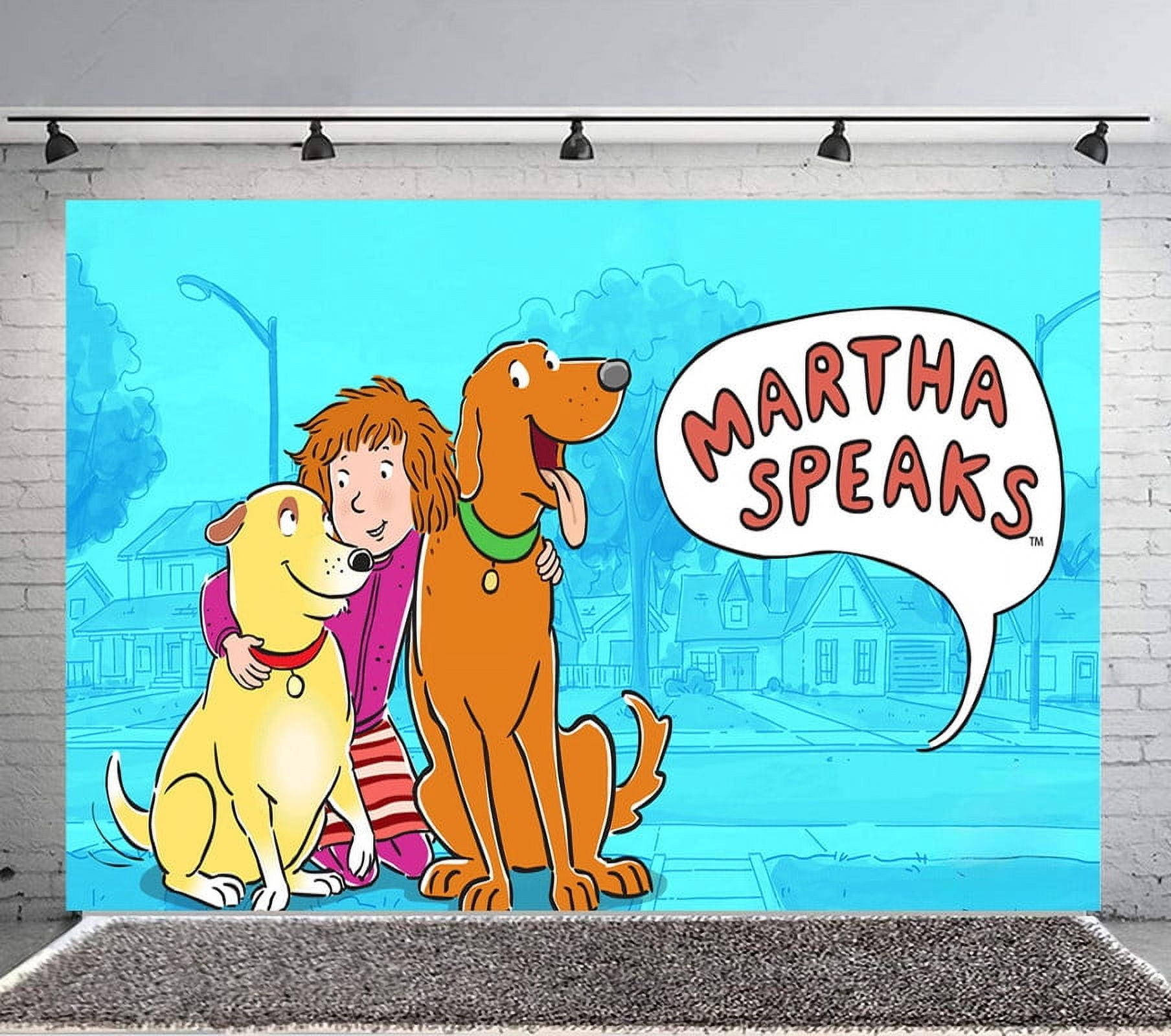 Martha Speaks Backdrop Banner Party Supplies Poster Movie Theme ...