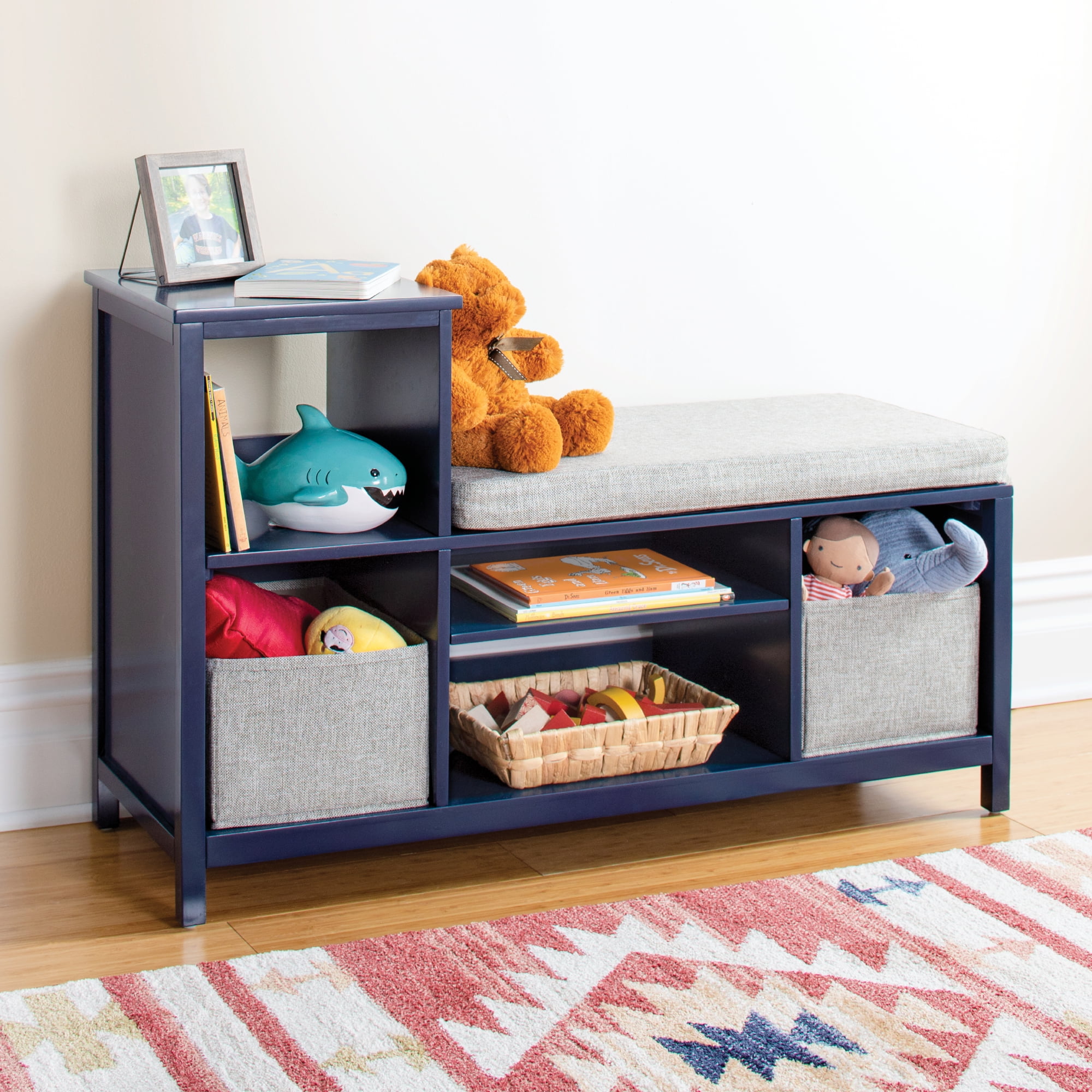 Martha Steward Kids' Reading Nook - Navy: Children's Bedroom Multi ...