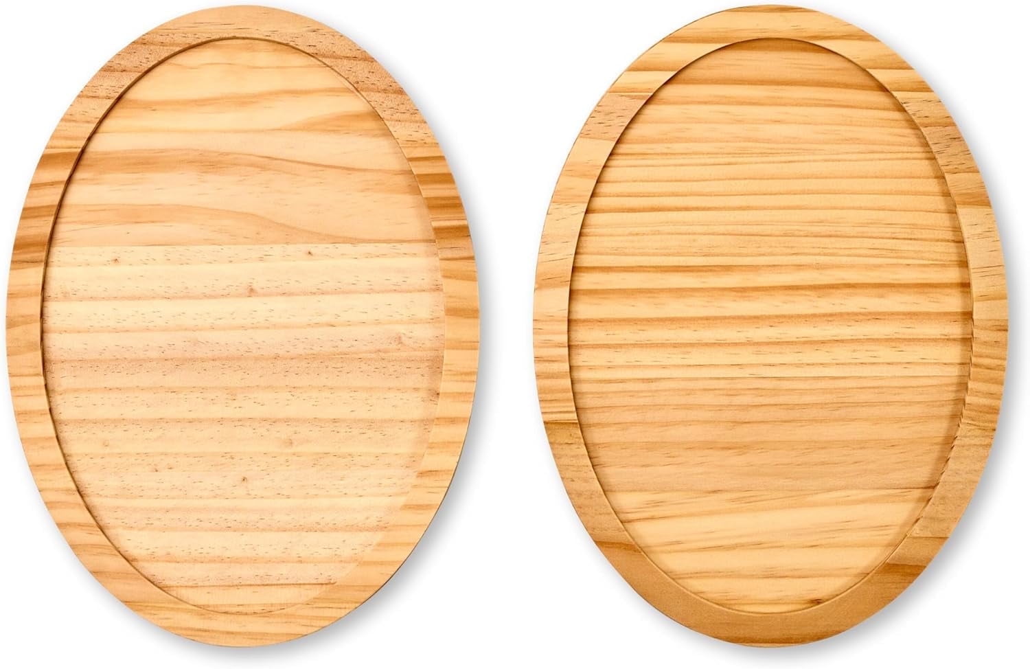 Martha Stewart™ 10" x 14" Hardwood Oval Plaques - 2 pc. - 68535 ...