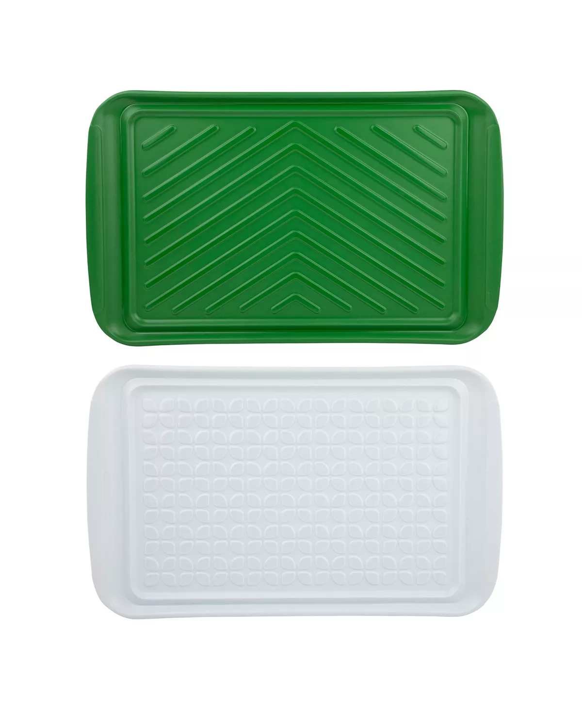 Martha Stewart Collection 2 Nesting Prep & Serve Trays, Dishwasher Safe ...