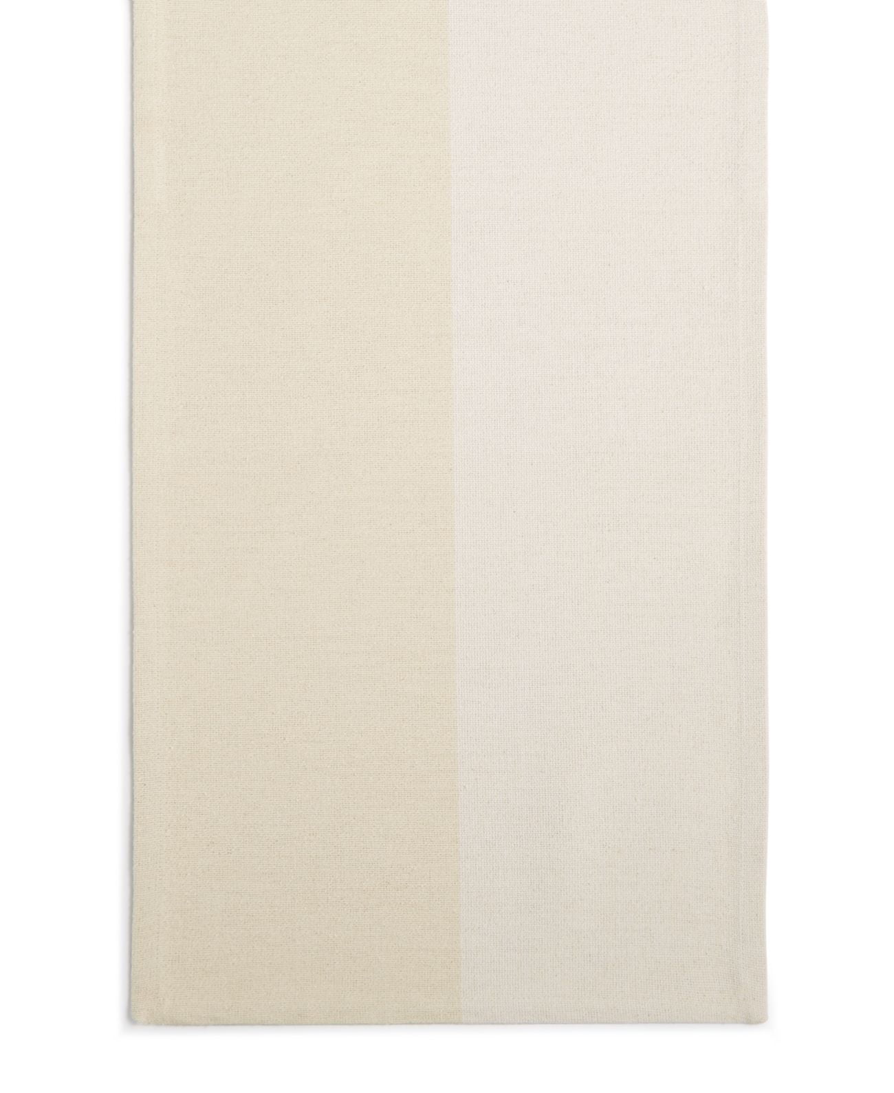 Martha Stewart Collection White Color Block Runner - Walmart.com