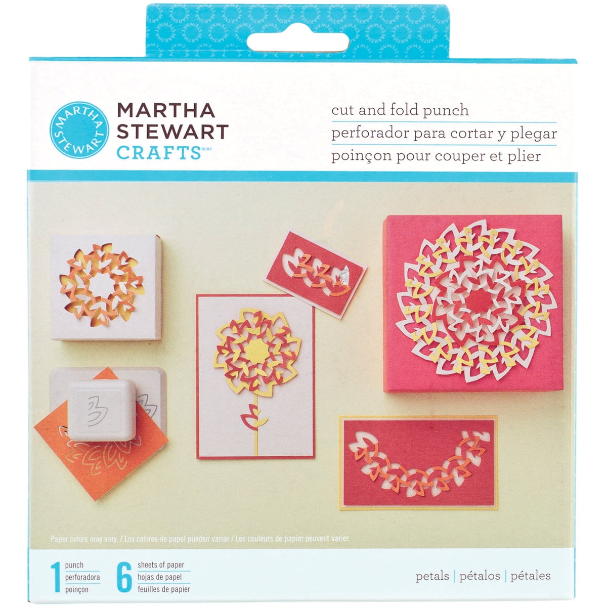 Martha Stewart Cut & Fold Punch-Petals, Pk 1, Martha Stewart - Walmart.com