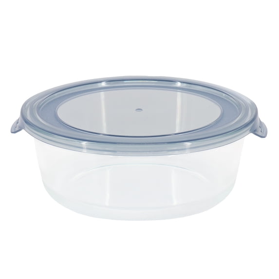 Martha Stewart 32oz Round Glass Storage Container - Walmart.com