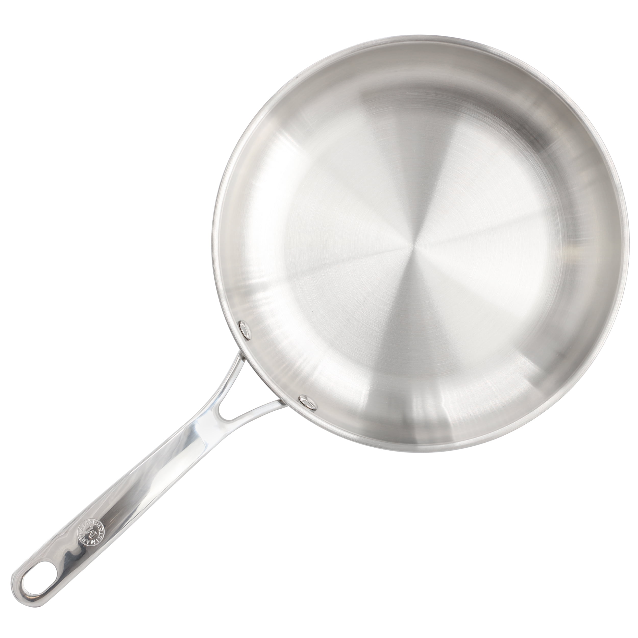 Martha Stewart Everyday Castelle 10 Inch Stainless Steel Frying Pan ...