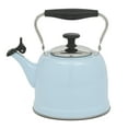 Martha Stewart Everyday Lily Pond Soft Blue 2.2-Quart Stainless Steel ...