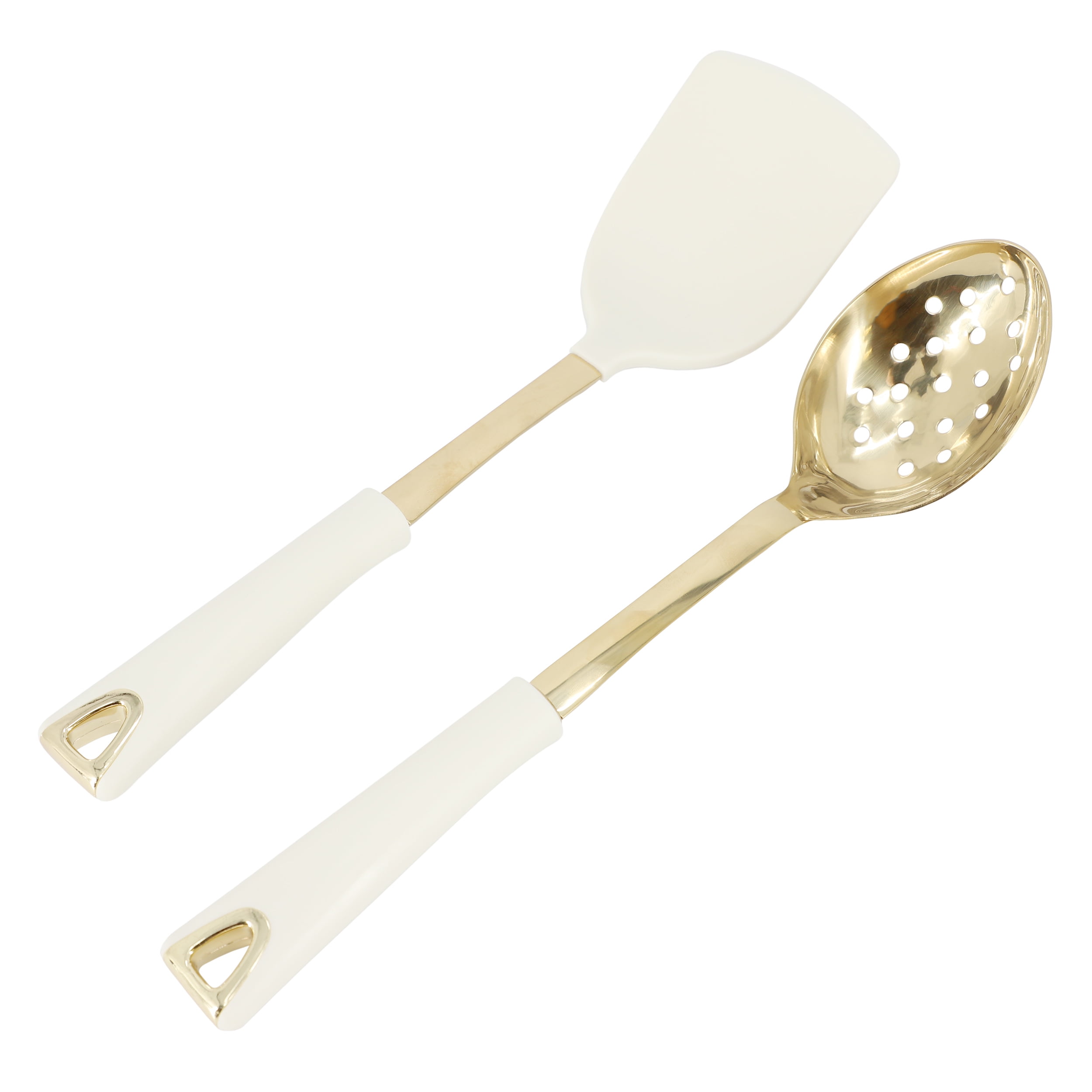 Martha Stewart Everyday Lockton 2 Piece Stainless Steel Turner and ...