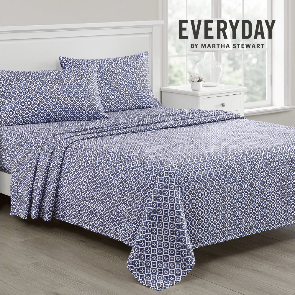 Martha Stewart Everyday Ultra Soft Washed Microfiber Queen College Dorm ...