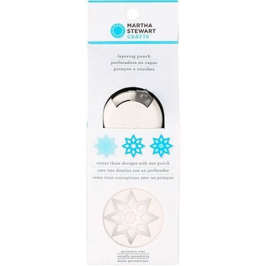 Martha Stewart Geometric STAR Punch Layering 3 in 1 Punch - Walmart.com