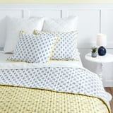 Martha Stewart Naomi Block Print 3 Piece Quilt Set - Walmart.com