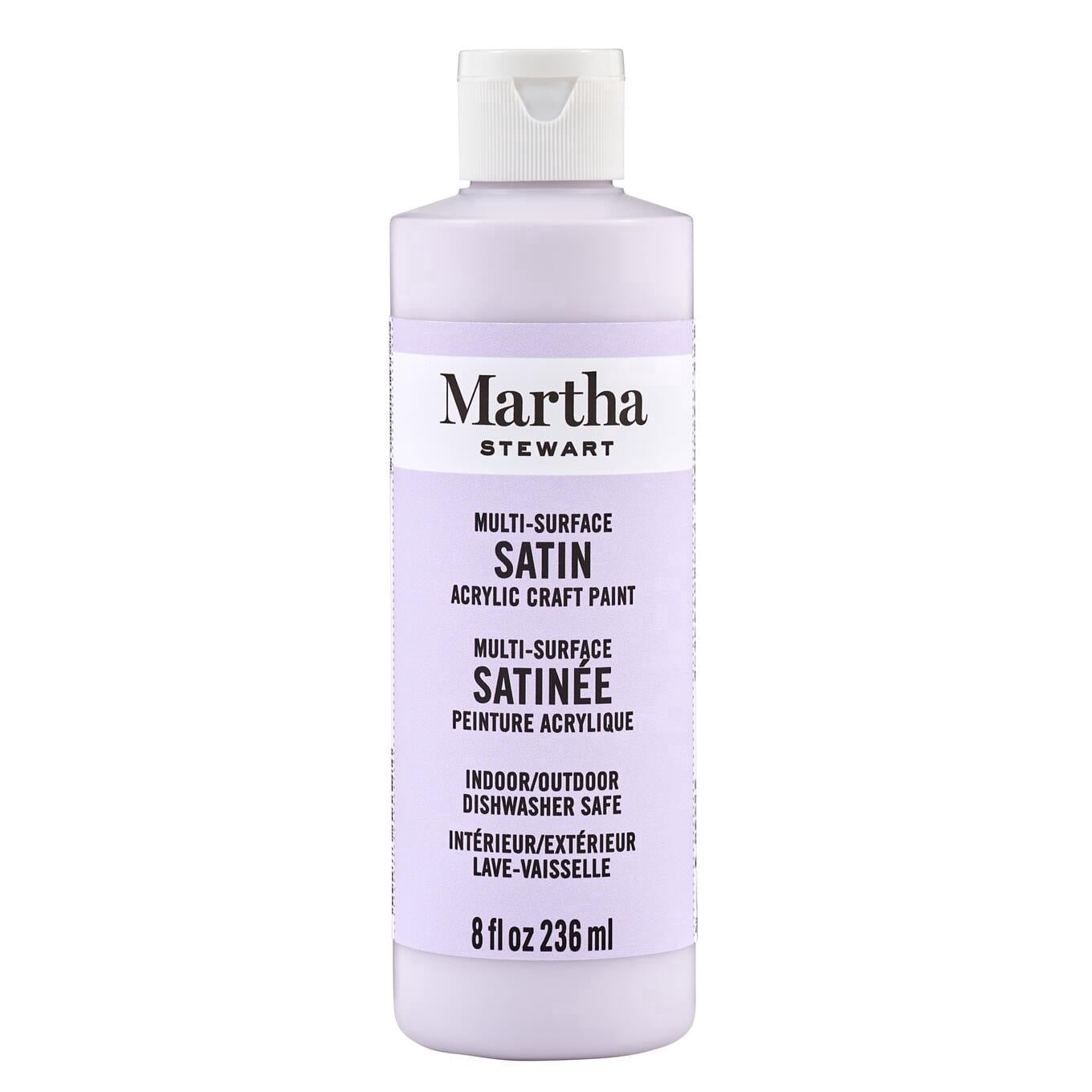Martha Stewart Premium Satin Finish Craft Paint, Sweet Pea, 8 fl oz ...