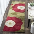 Martha Stewart Red Rose Floral Area Rug - Walmart.com