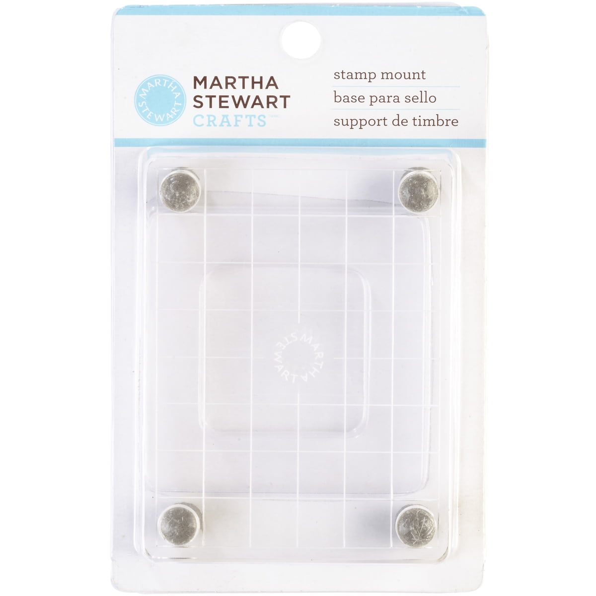 Martha Stewart Small Footed Stamp Mount-3.25"X4.25" - Walmart.com