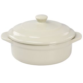 Mini Casserole Dishes for Oven and Storage in White and Glass Colors