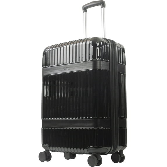 Martha Stewart The Bedford 26 Inch Rolling Luggage, Hardshell Suitcase ...