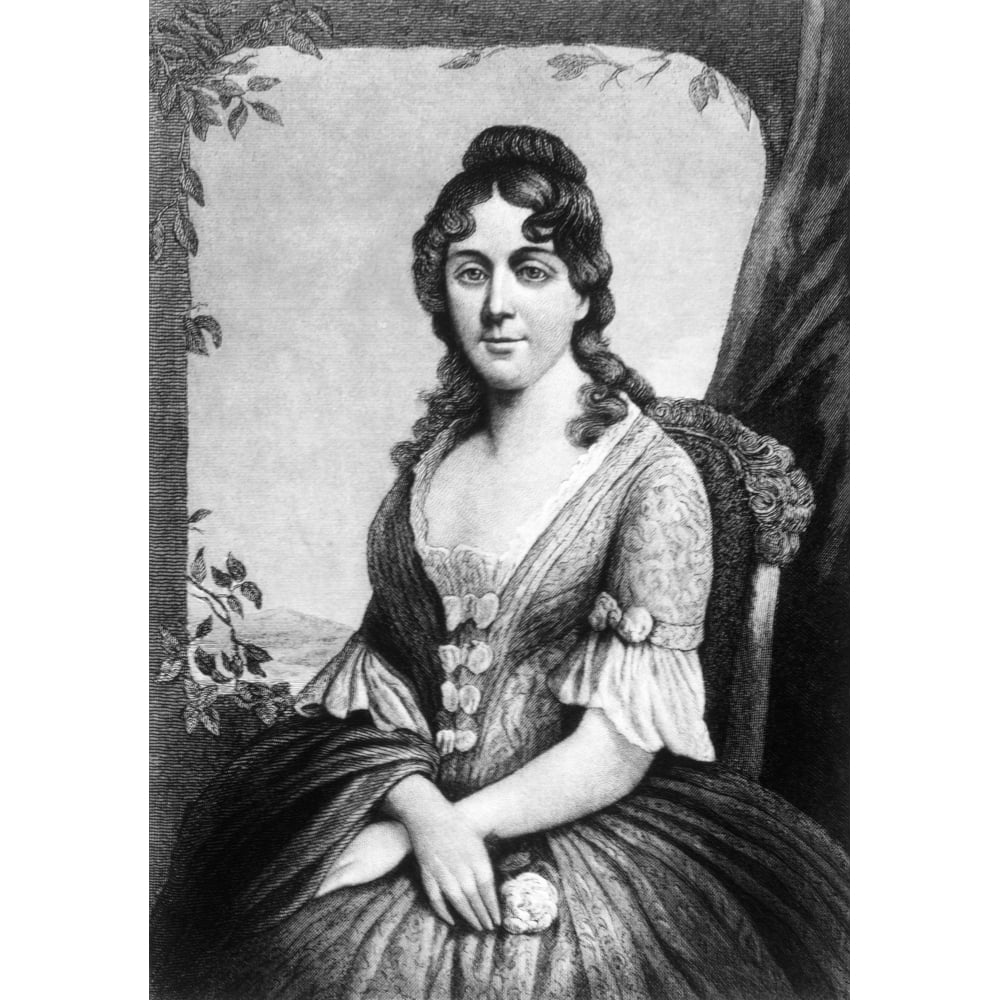 Martha Wayles Skelton Jefferson History Poster Print - Walmart.com