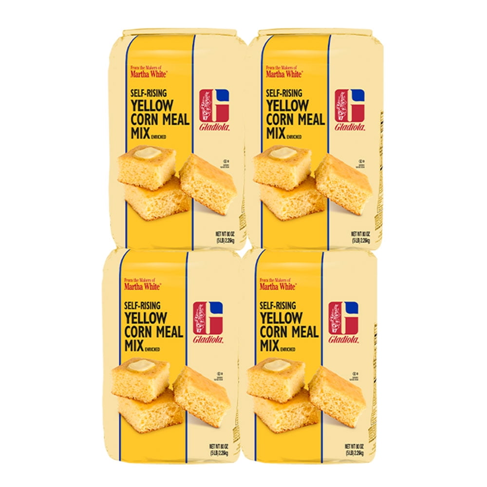 Martha White Gladiola Self-Rising Yellow Corn Meal Mix, 32 oz ...
