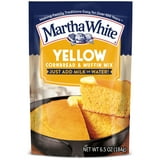 Martha White Dry Yellow Cornbread Mix with Honey, 6.5 Oz Pouch ...