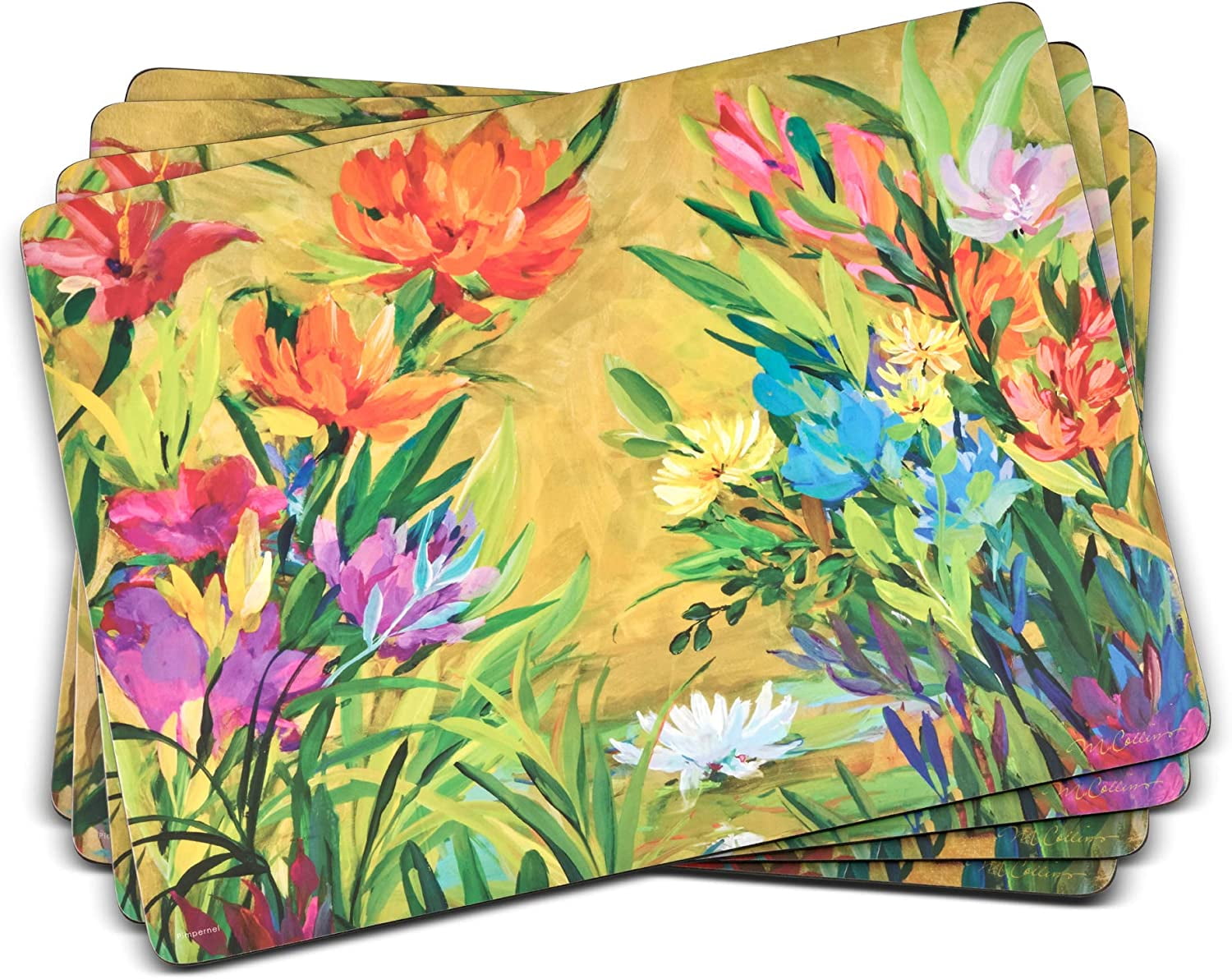 Martha's Choice Collection Placemats | Set of 4 | Heat Resistant Mats ...