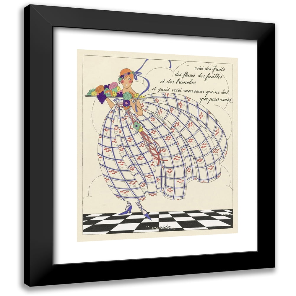 Marthe Romme 15x18 Black Modern Framed Museum Art Print Titled - The ...