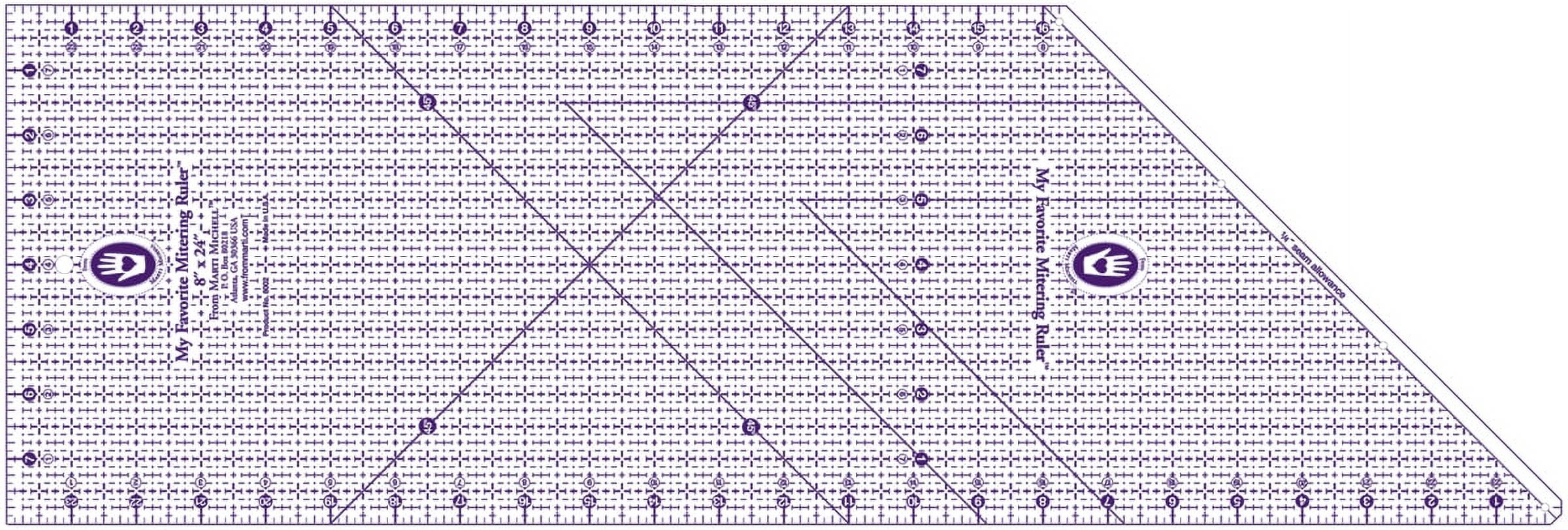 Marti Michell Nine Patch Ruler 4"- - Walmart.com