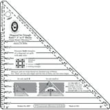 Marti Michell Small Diagonal Set Triangle Ruler - Walmart.com