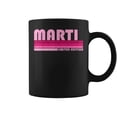 Marti Name Personalized Retro 80S 90S Birthday Coffee Mugs - Walmart.com