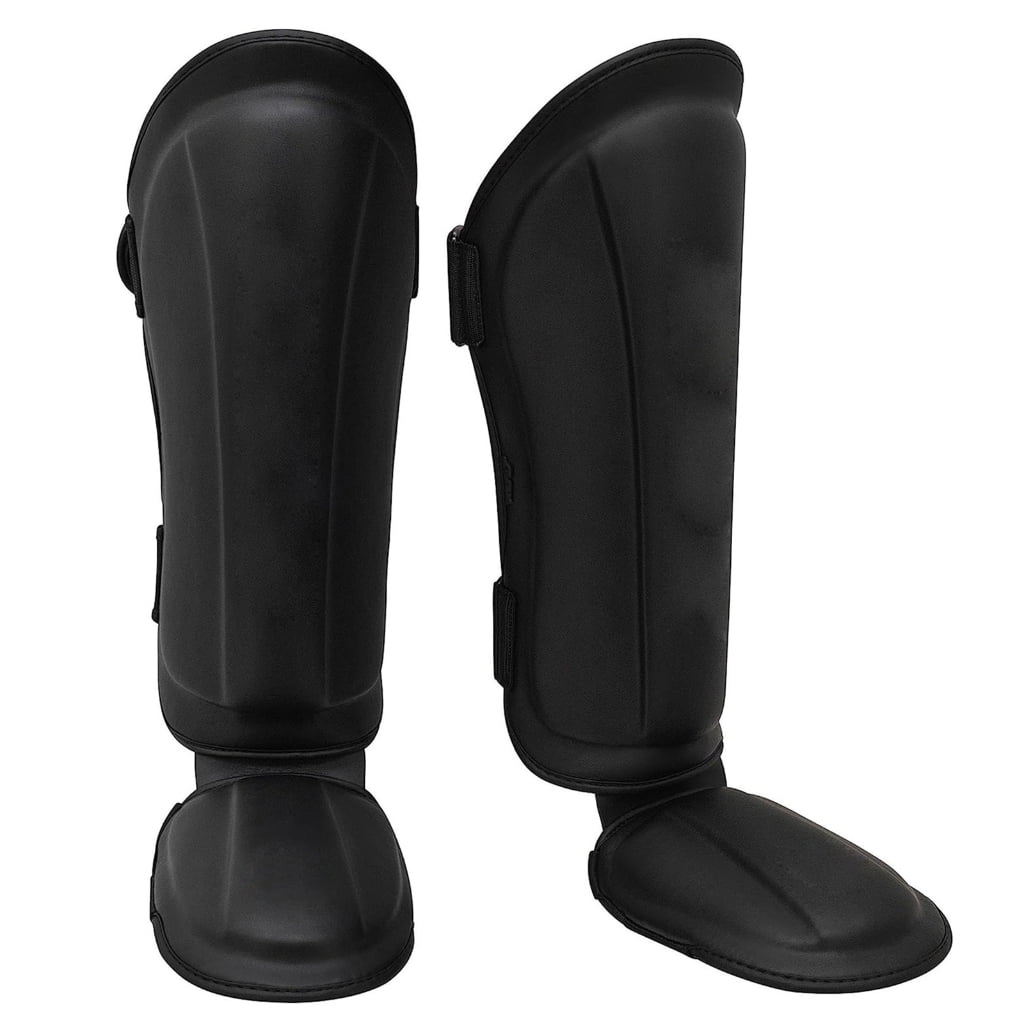 Martial Art Shin Guards Leg Foot Guards Protective Pad Professional ...