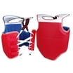RDX TKD Chest Guard MMA Body Protector, Rib Shield Armor, Blue/Red, S/M ...