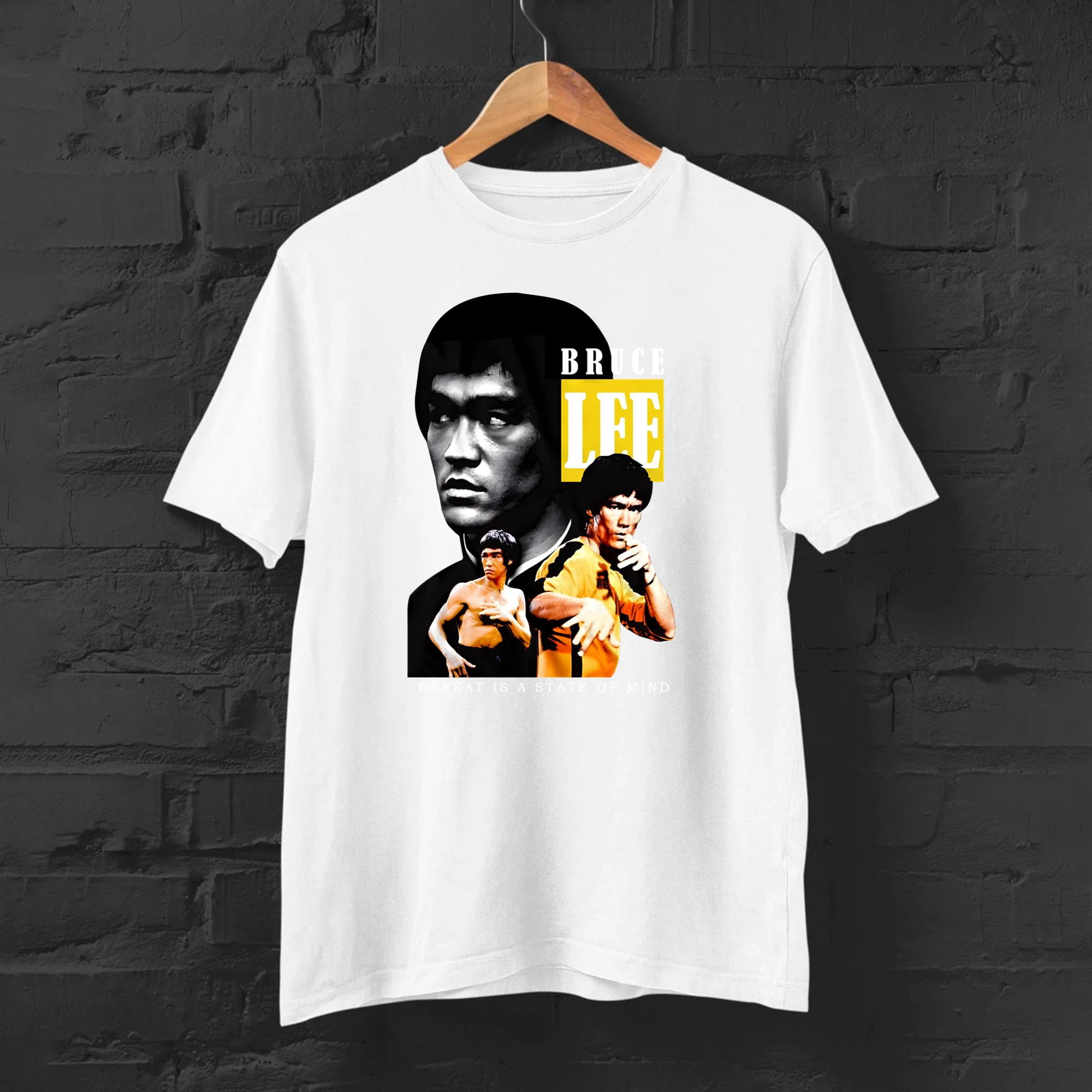 Martial Arts Legend Triple Threat Men's Shirt Defeat Is A State Of Mind ...