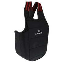 RDX Chest Guard Boxing MMA Rib Shield Armor Taekwondo Body or, Black, S ...