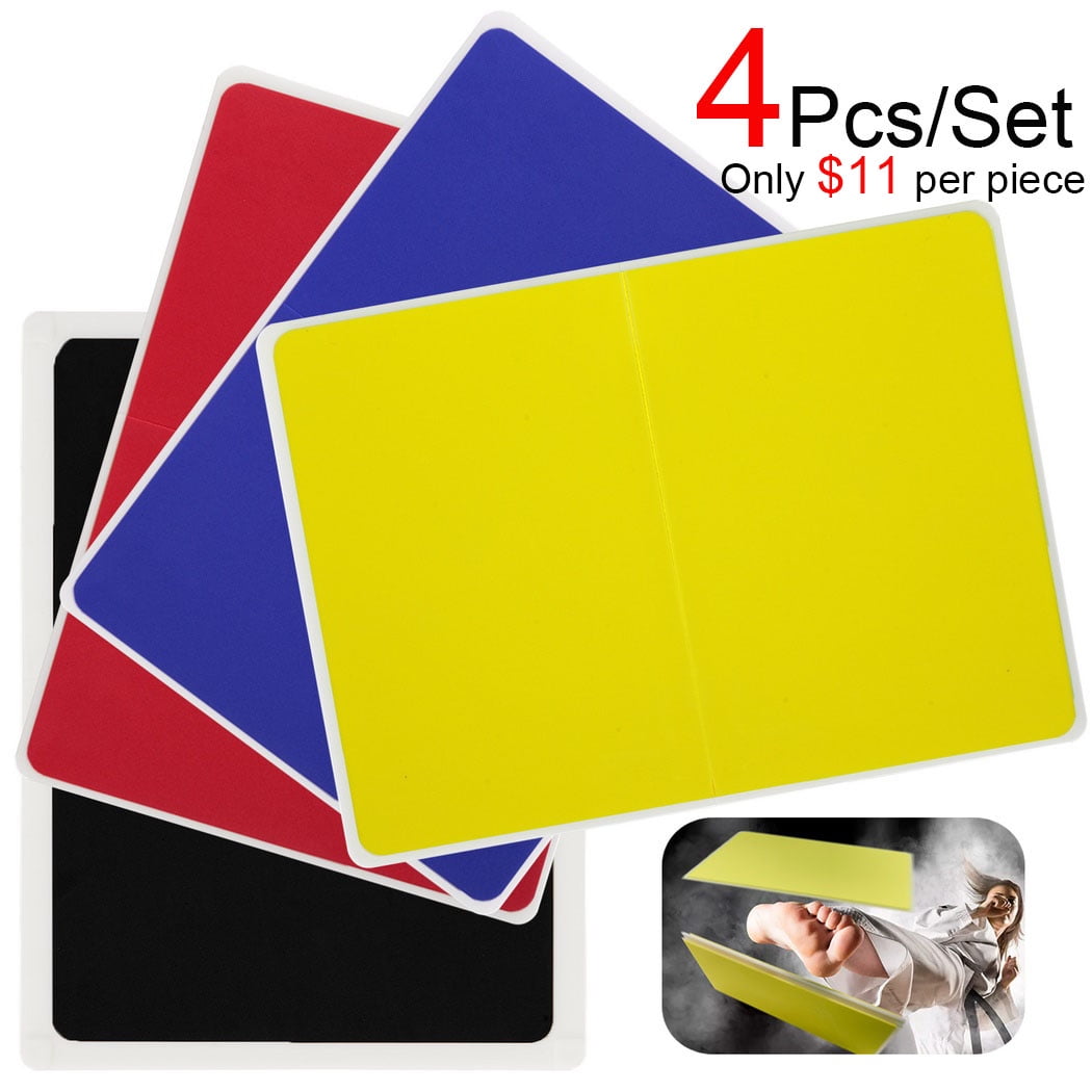 4Pcs Martial Arts Rebreakable Boards, Karate Taekwondo Training for ...