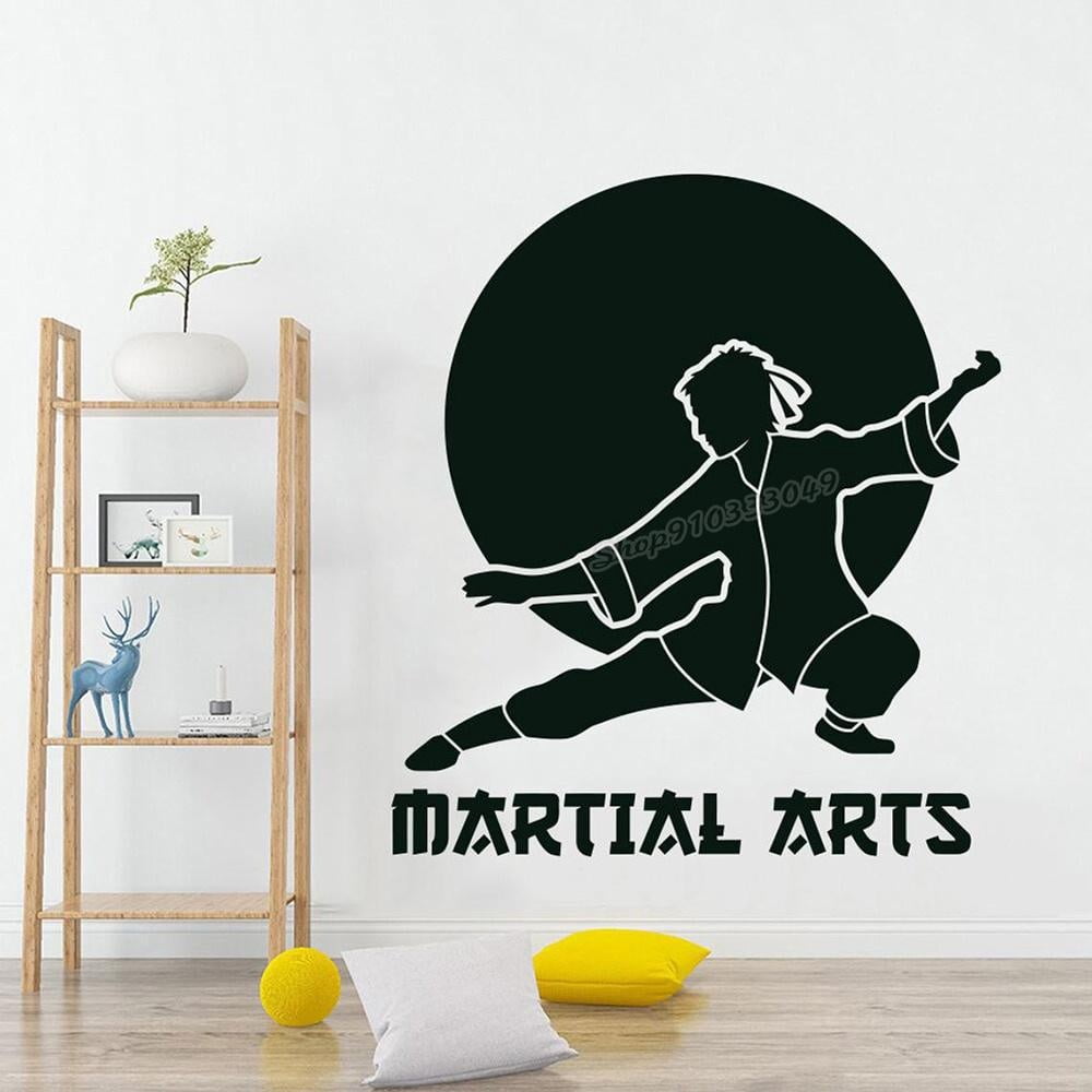 Martial arts wall decal Karate stickers Sport Karate Wall Stickers ...