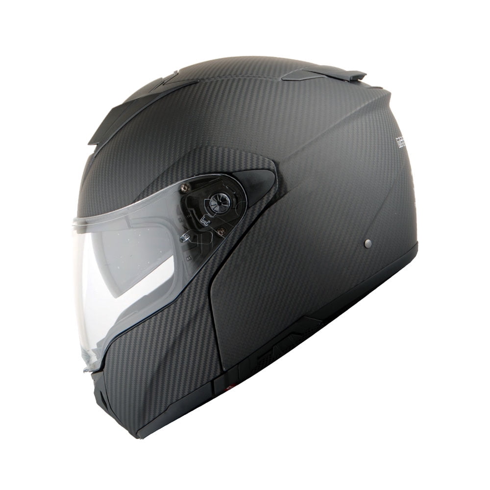 Martian Genuine Real Carbon Fiber Motorcycle Modular Flip up Full Face ...