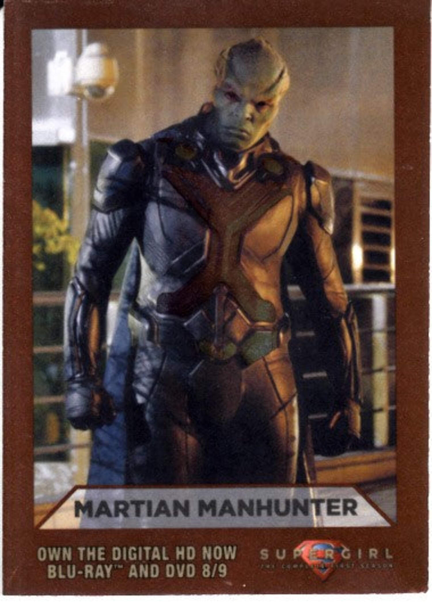 Martian Manhunter 2016 Comic-Con Supergirl WB promo card - Walmart.com
