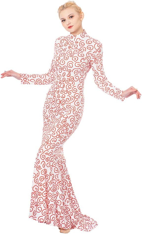 Martian Spy Girl Dress Mars Attacks Fishtail Slim Long Dress Prom Gown ...