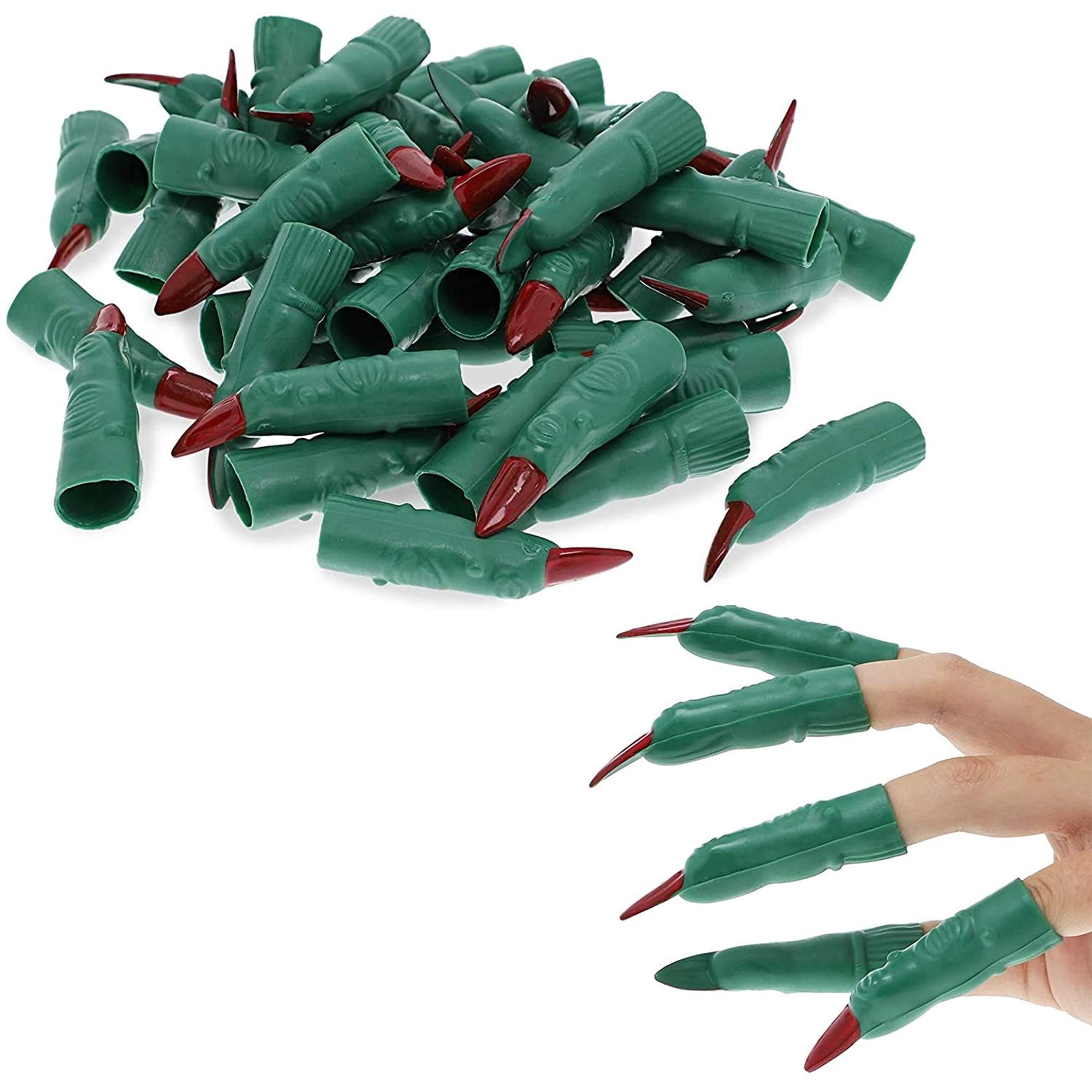 Martian Witch Finger Puppets for Halloween Costume, Party Favors (48 ...