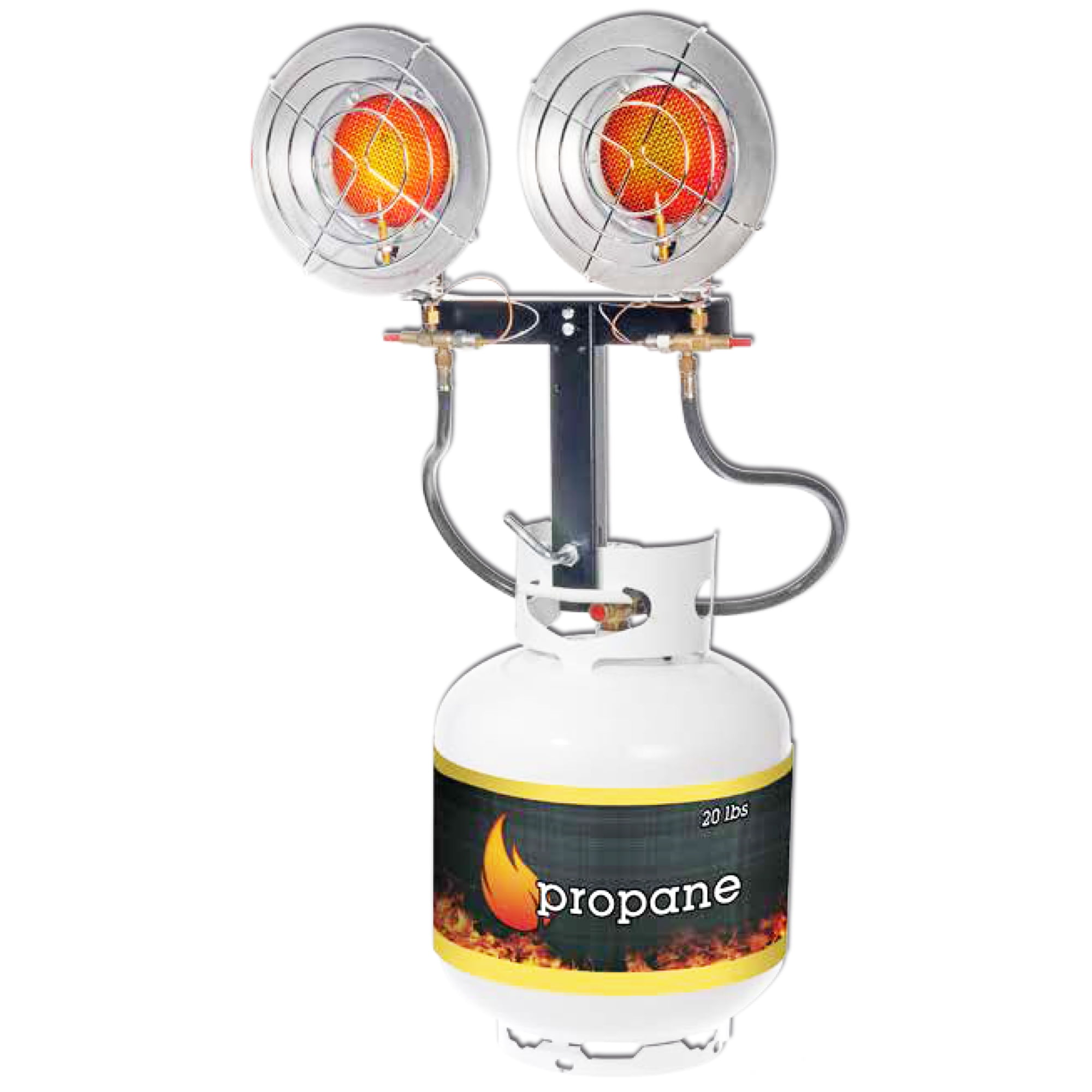 Martin 32000 BTU Infrared Heater - Double Tank Top Portable Propane Gas ...