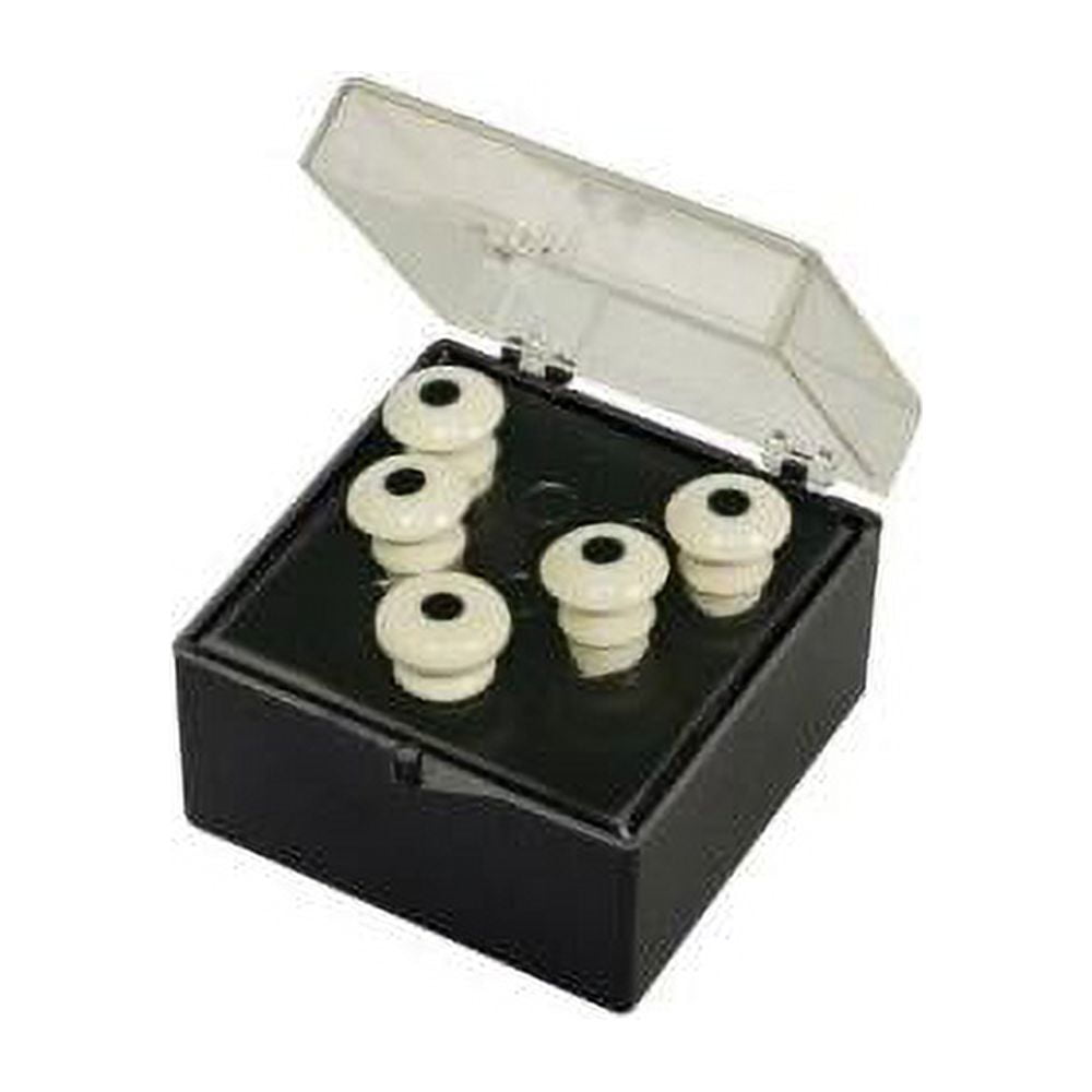 Martin Acoustic BASS Bridge Pin Set With End Pin - White with Black ...