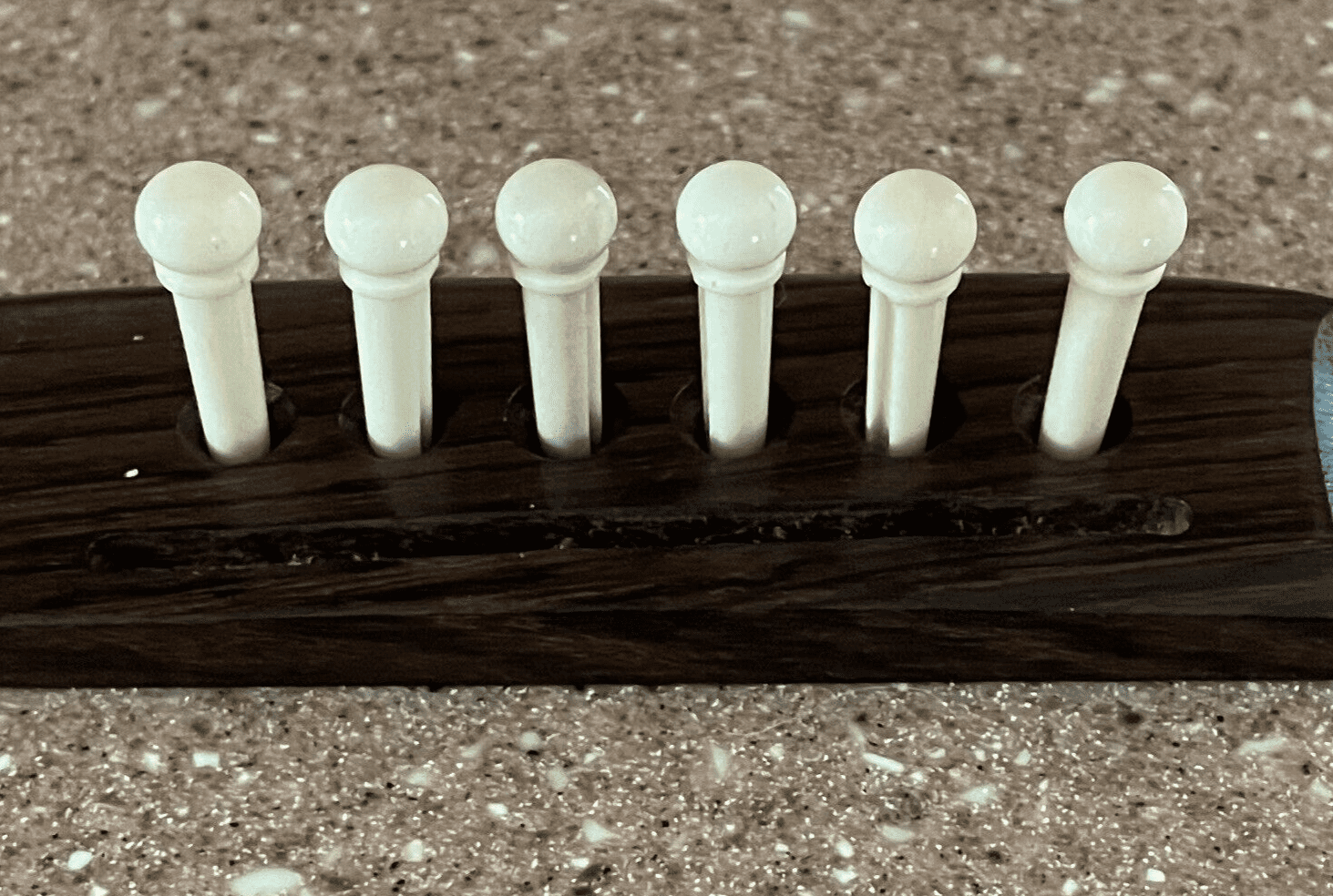 Martin Acoustic Guitar 6 Bone Bridge Pins Bone Bridge Pins Guitar Parts ...