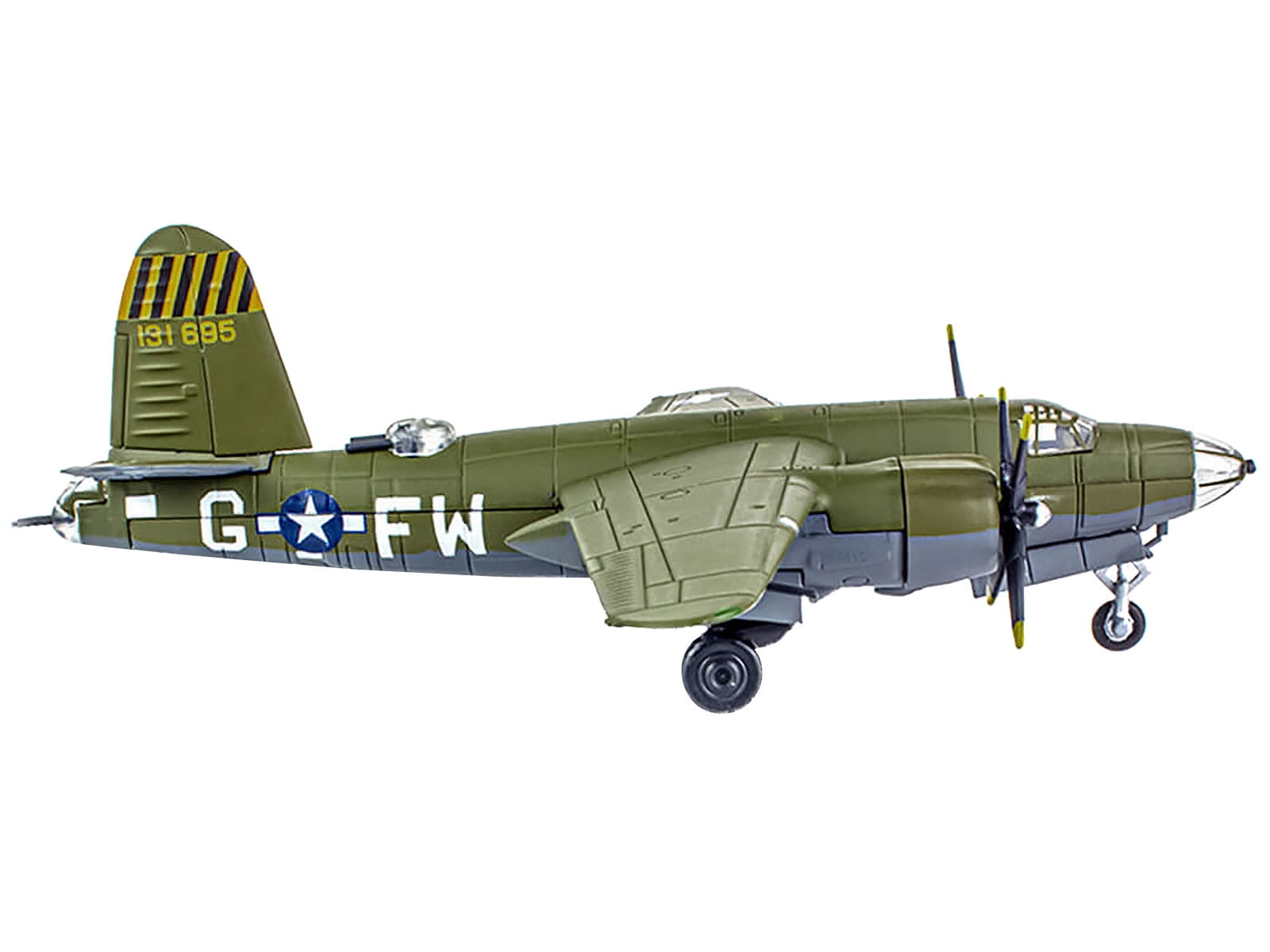 Martin B-26B Marauder Bomber Aircraft "QQQQ 556th Bomb Squadron 387th ...