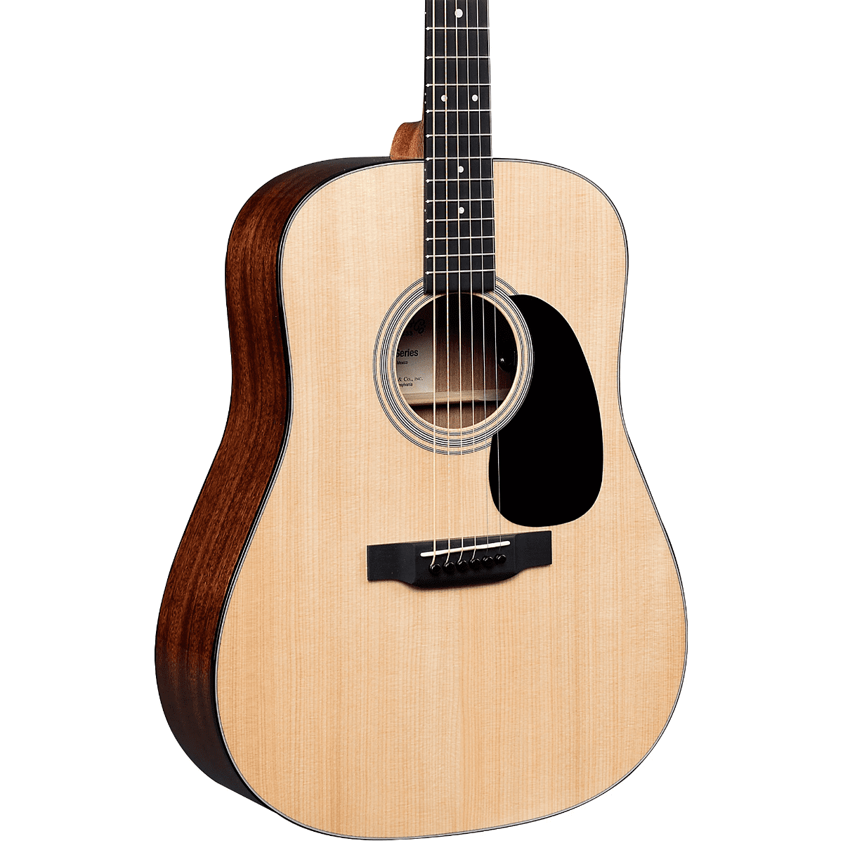 Martin D-12E Dreadnought Acoustic-Electric Guitar Natural - Walmart.com