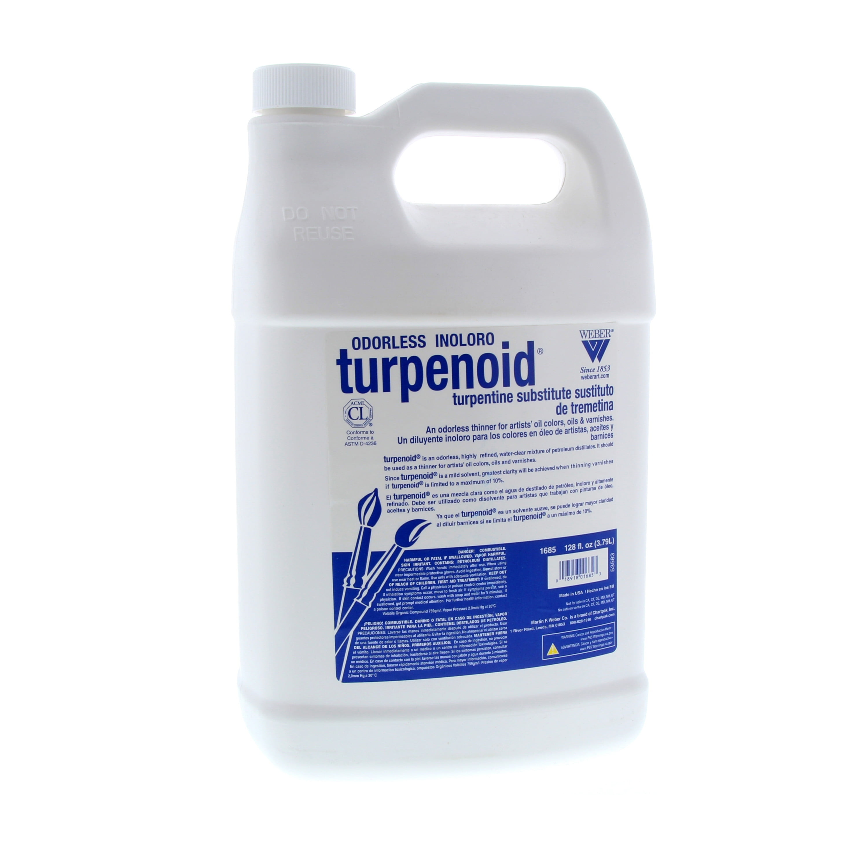 Martin F. Weber Turpenoid, 128 oz. - Walmart.com