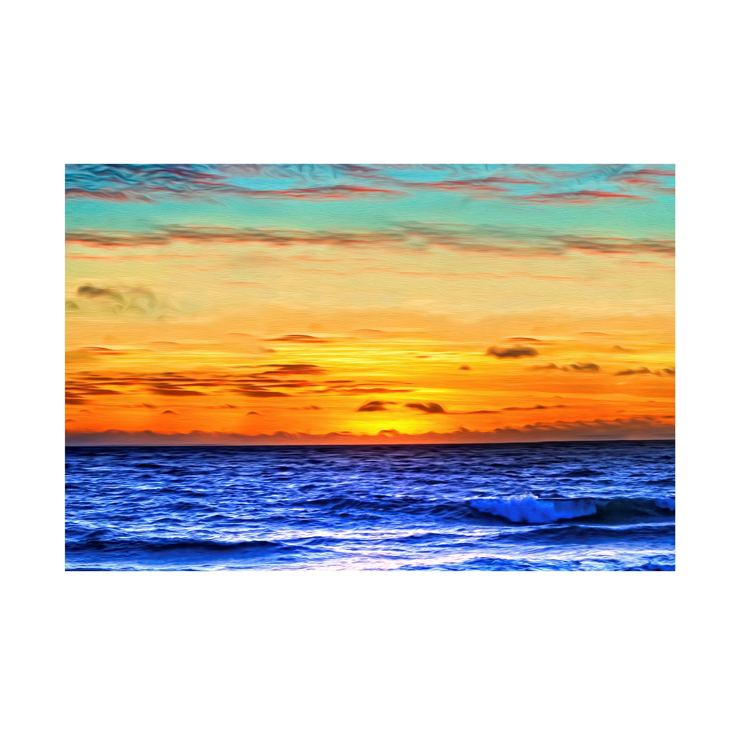 Martin Fine Photography 'Delray Summer Sunrise' Canvas Art - Walmart.com