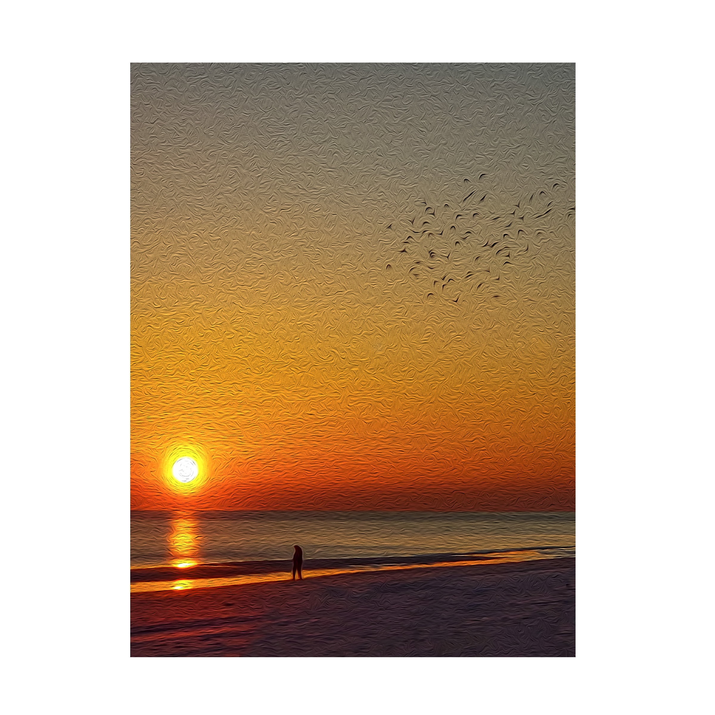 Martin Fine Photography 'Florida Sunset 06' Canvas Art - Walmart.com